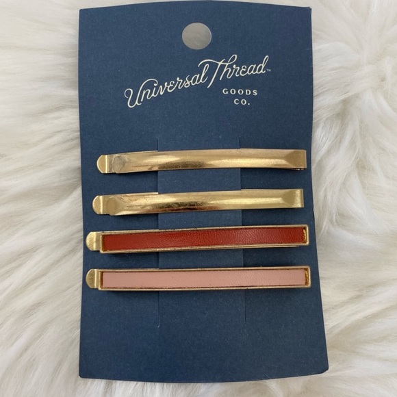 Universal Thread | Accessories | Universal Thread Hair Clips 4 Count ...